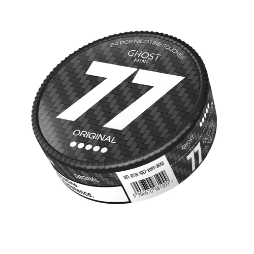 77 Ghost Original 20 mg 77pouches - Woreczki nikotynowe, snus nikotynowy